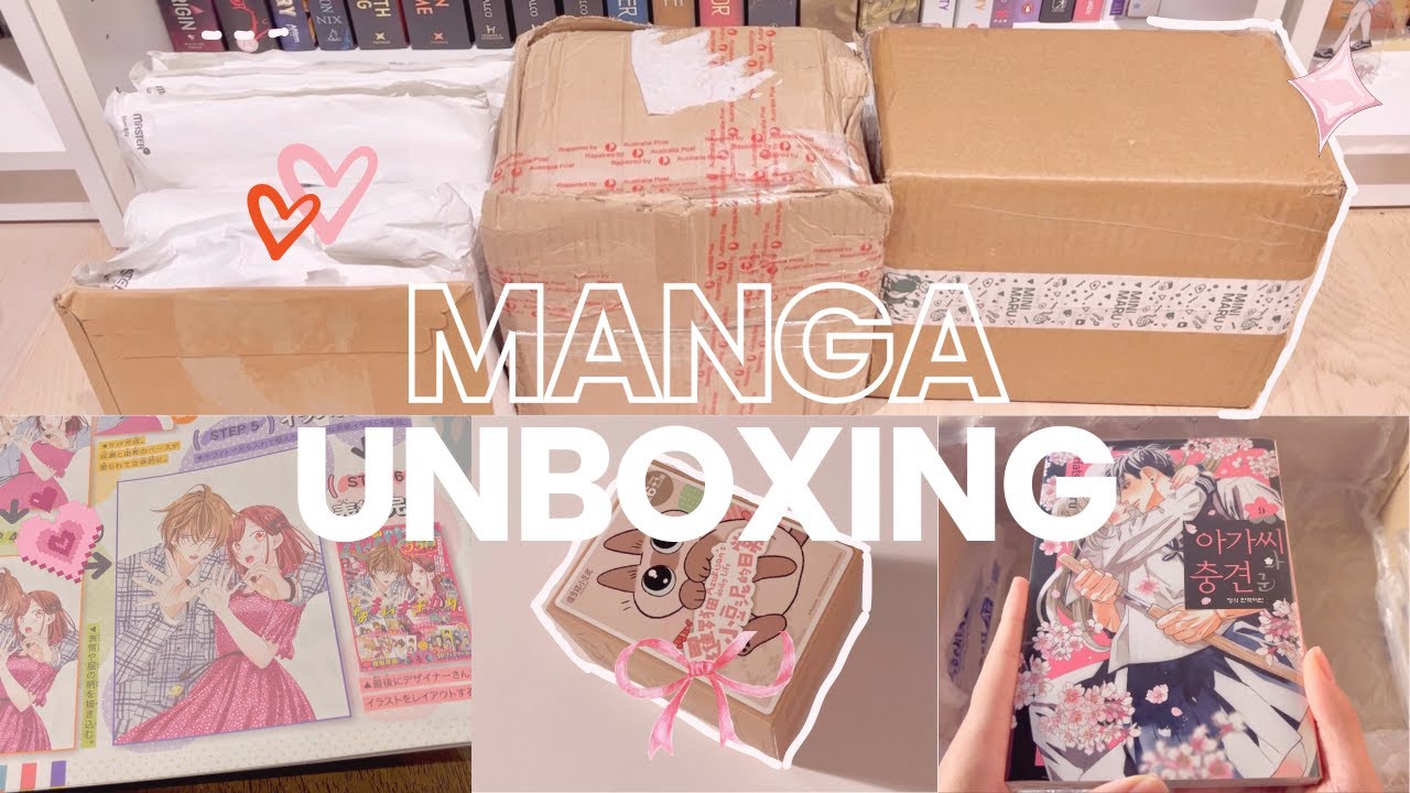 🌷 manga unboxing ★彡 august releases, merch, blind box... & more ₊˚⊹ ...