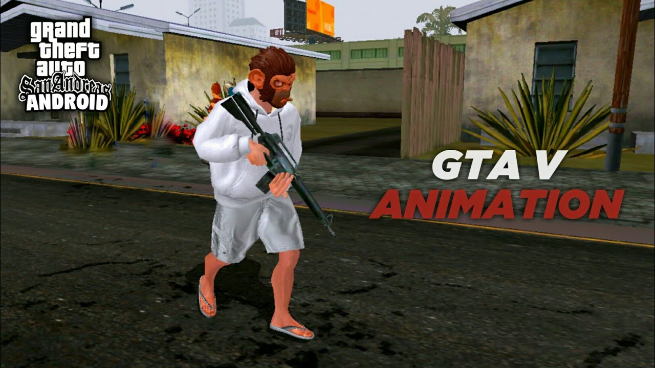 Mod Anim GTA V Ragdoll GTA SA Android - YouTube
