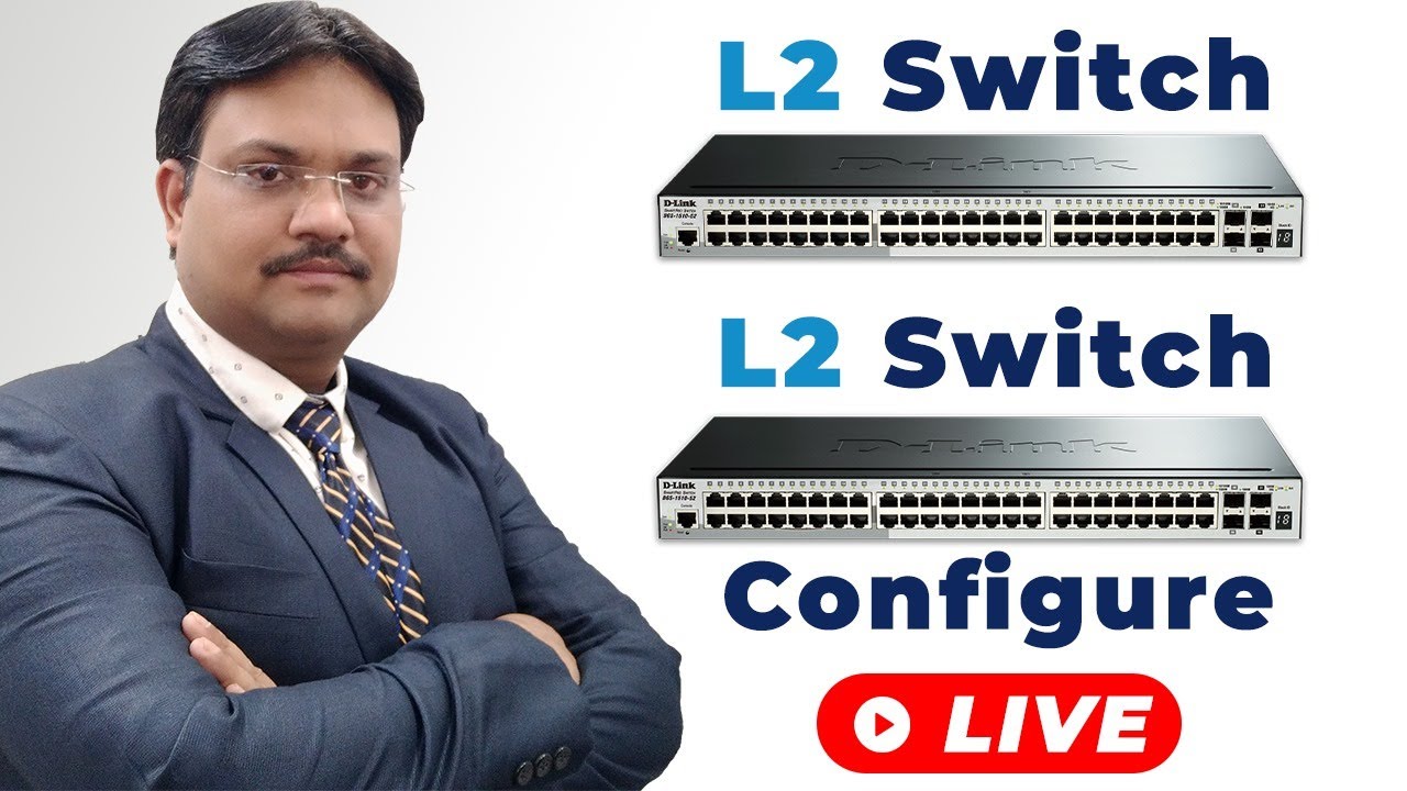 LIVE Configuration of L2 & L3 Switches | CCNA 200-301 - YouTube