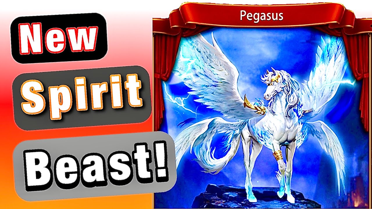 Pegasus - First Impressions of the New Spirit Beast - YouTube