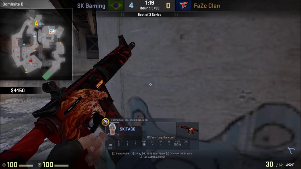 POV - TACO (SK)(18-7) / ESL One Cologne 2017/ 8th of July 2017 - YouTube