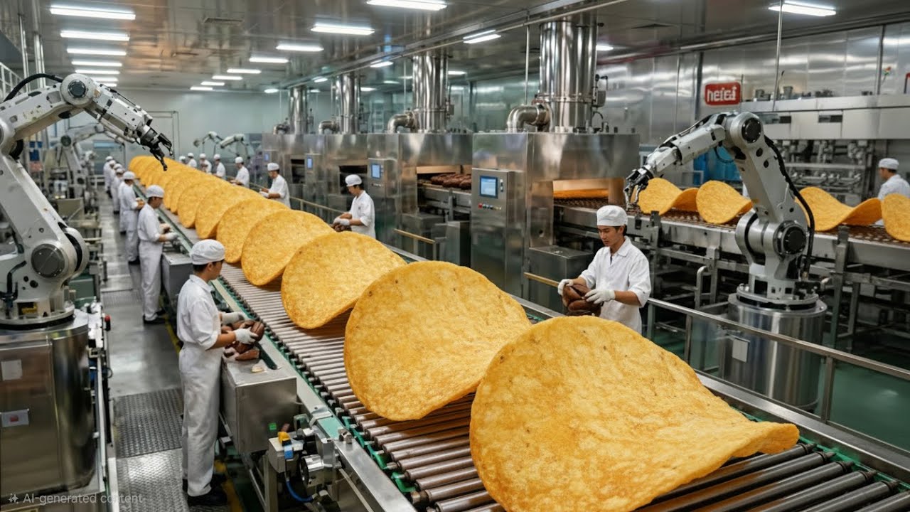 Inside a Modern Potato Chip Factory: From Whole Potatoes to Perfectly ...