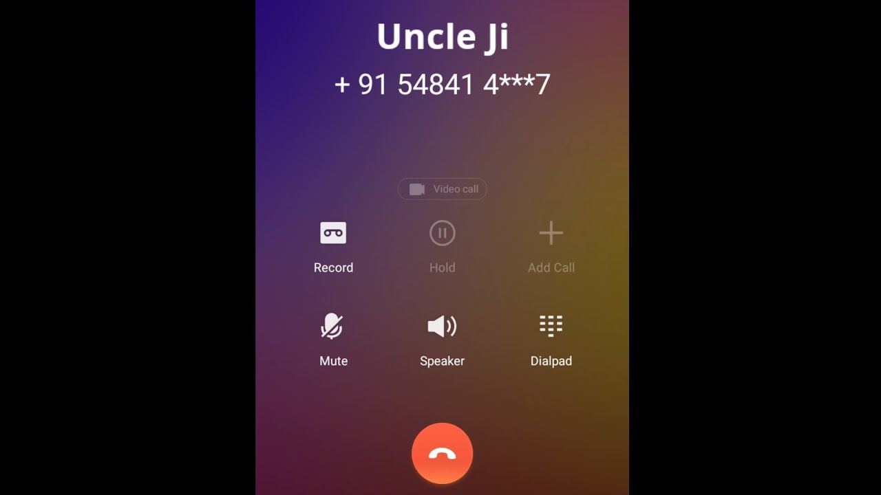 Uncle ji Call Prank 🤫😂 | Friend pranks his friend by becoming a ...