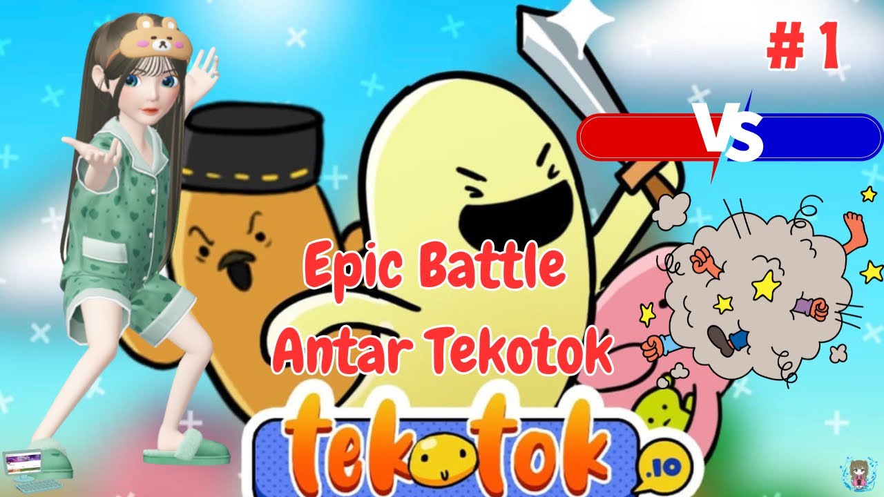 Epic Battle Antar Tekotok - Tekotok.io Indonesia # Part 1 - YouTube