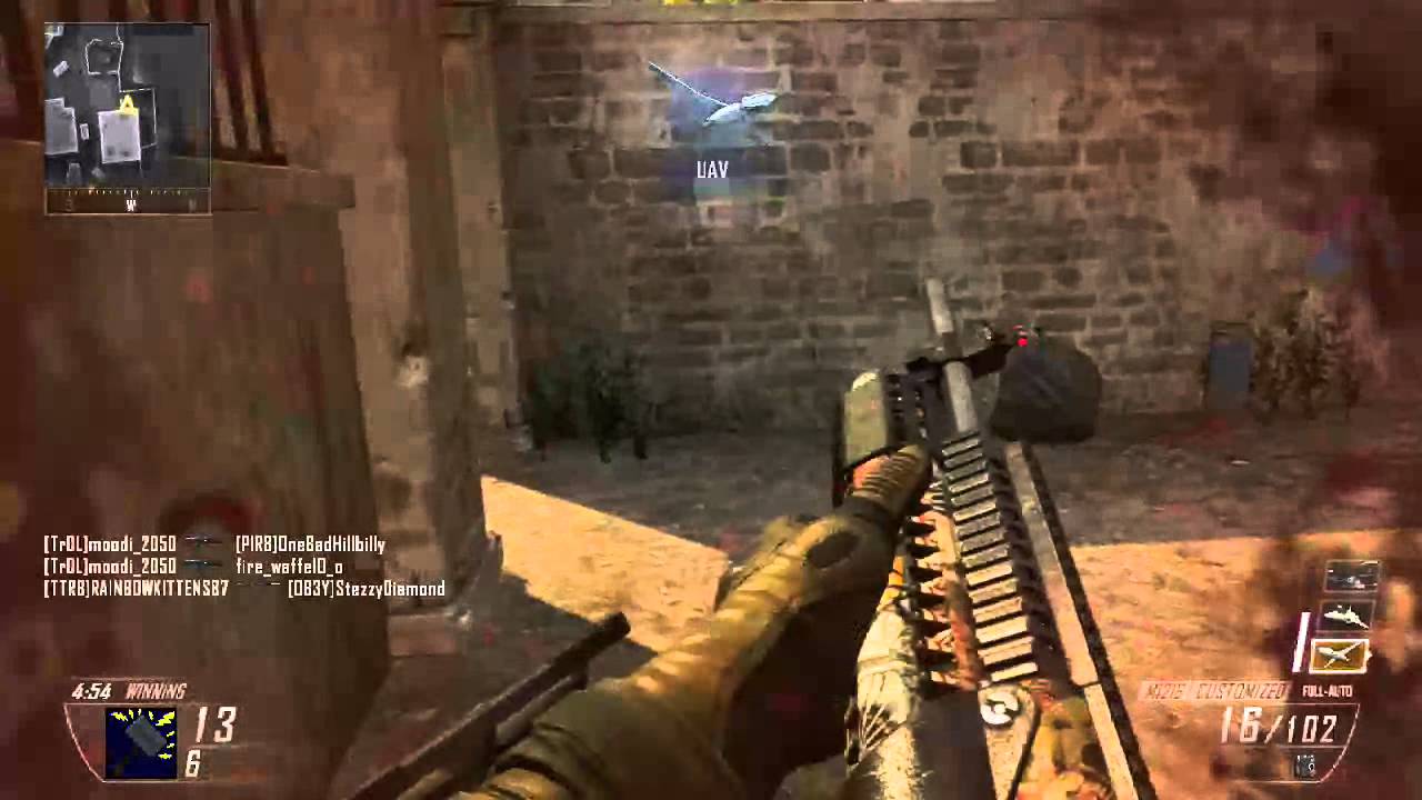 Rampage with the M1216 Black Ops 2 - YouTube