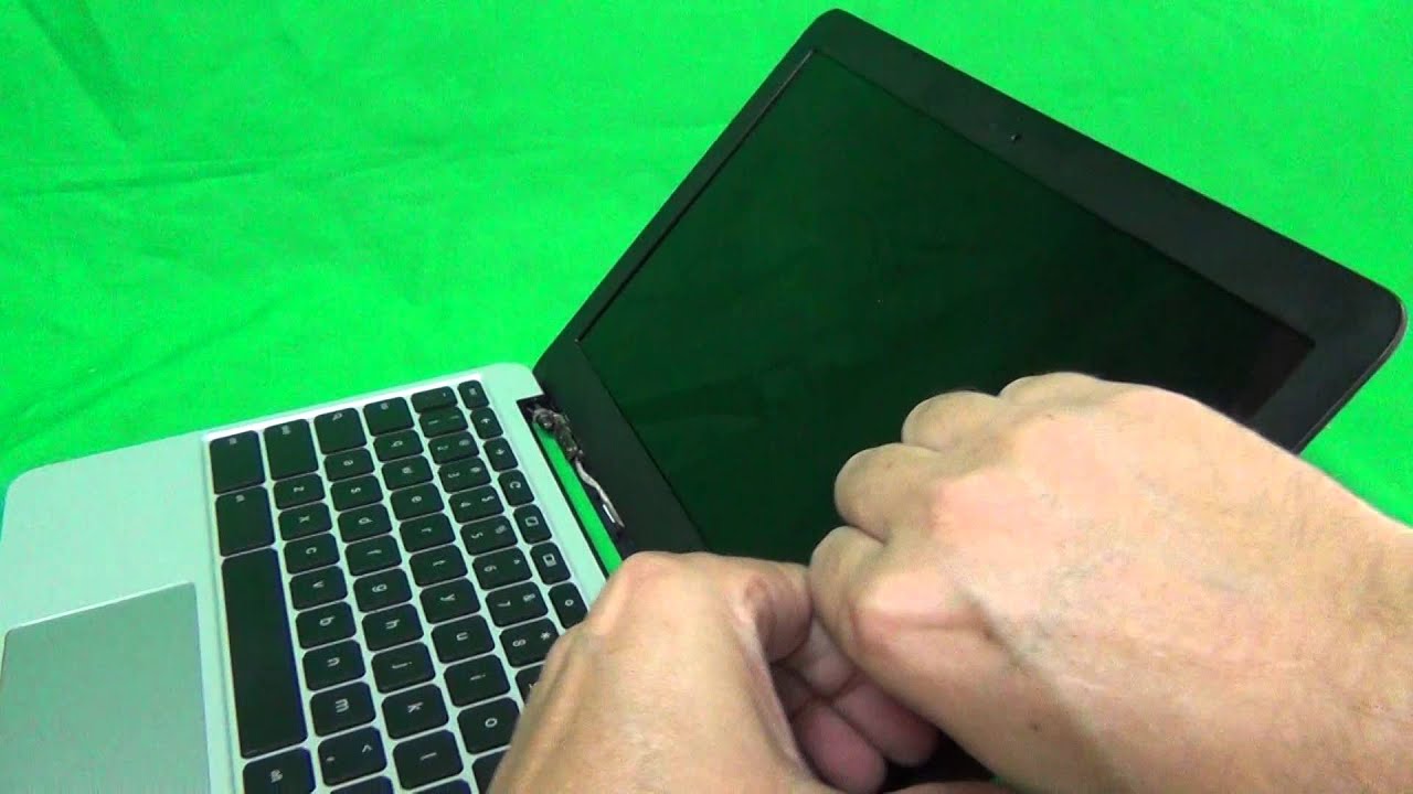 ASUS Chromebook C201 C201P Screen Replacement Procedure - YouTube