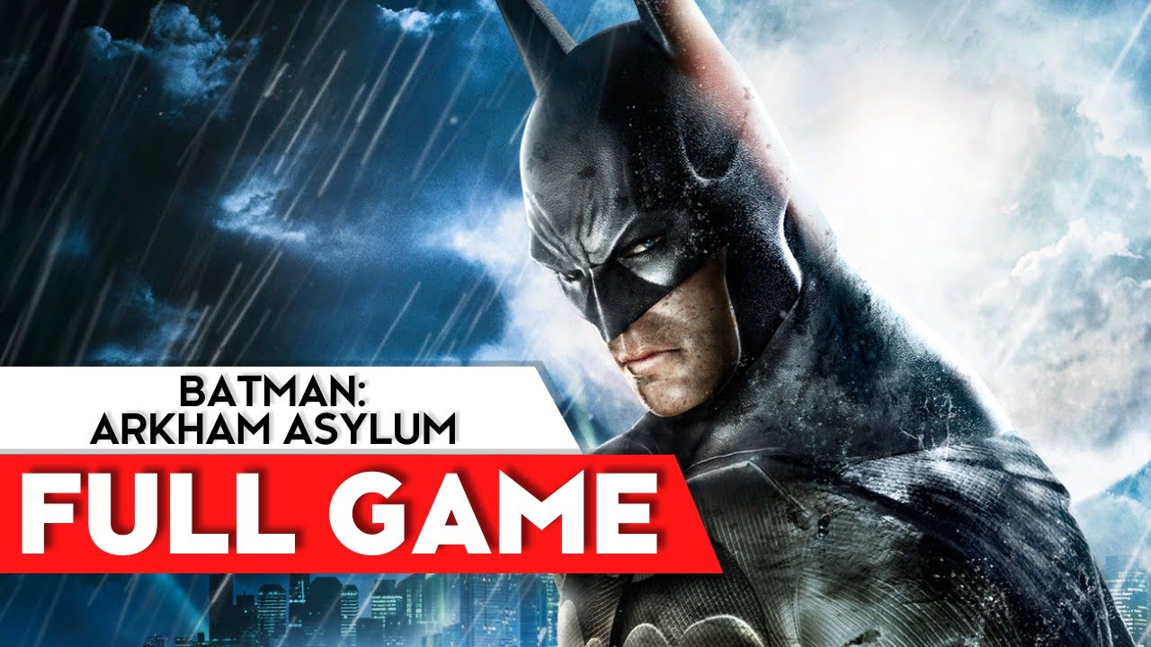 Batman Arkham Asylum Full Game Walkthrough 1440p 60fps No