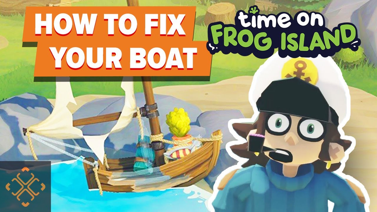 Time On Frog Island: How To Fix Your Boat - YouTube