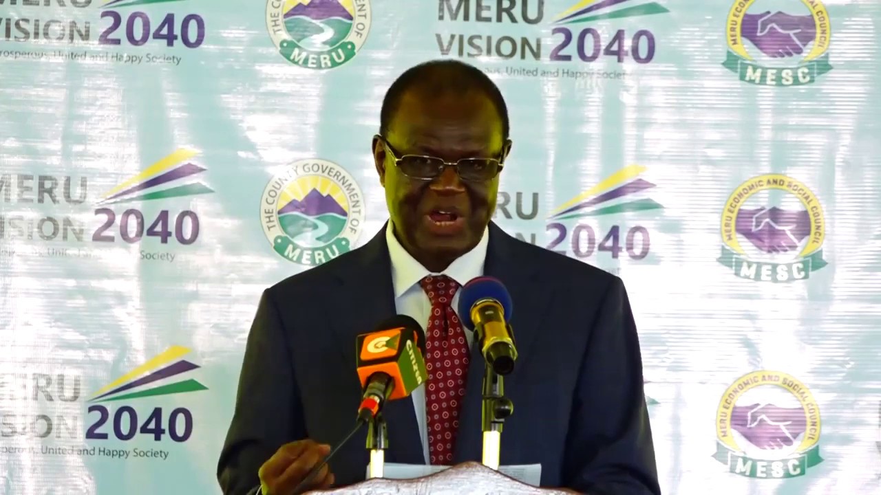 Meru County Vision 2040 Launch - YouTube