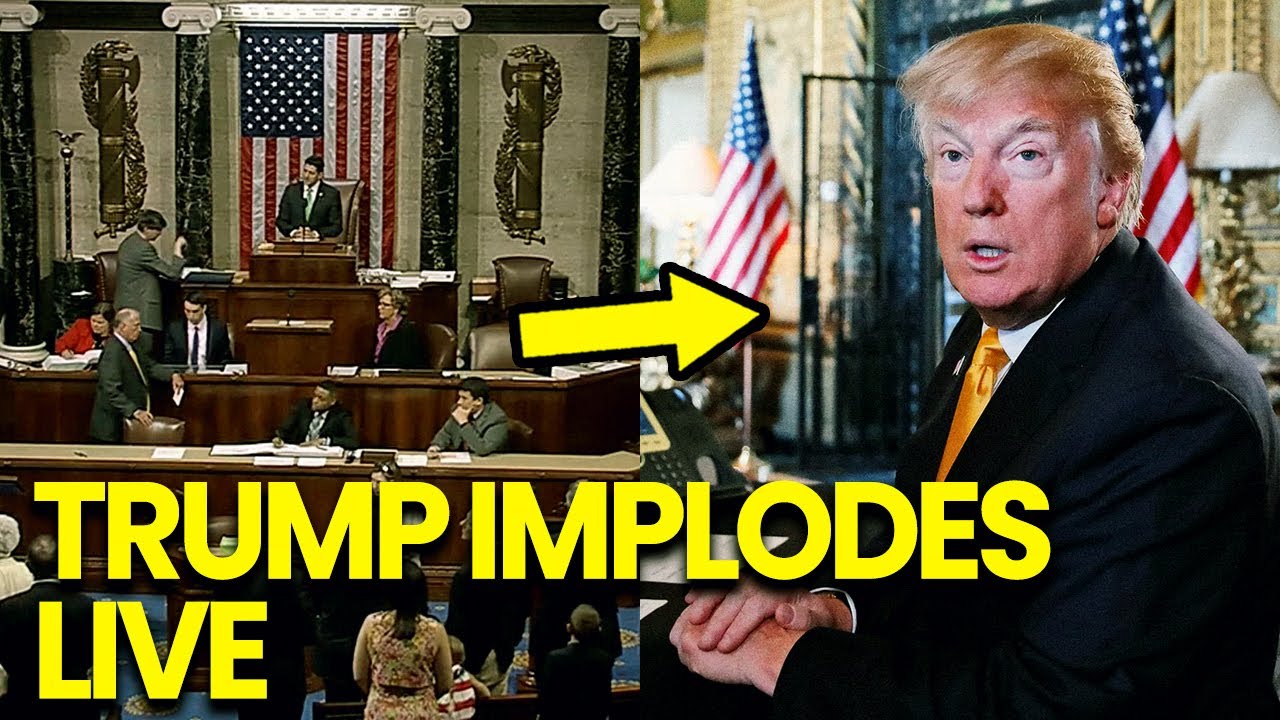 JUST IN: Trump IMPLODES During DISASTER Cabinet Meeting LIVE on TV ...