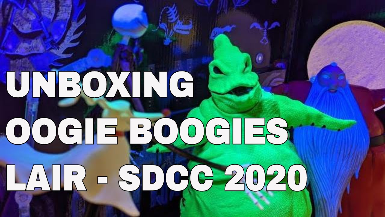 Rare Oogie Boogies Lair Box Set - SDCC 2020 Exclusive Limited Edition ...