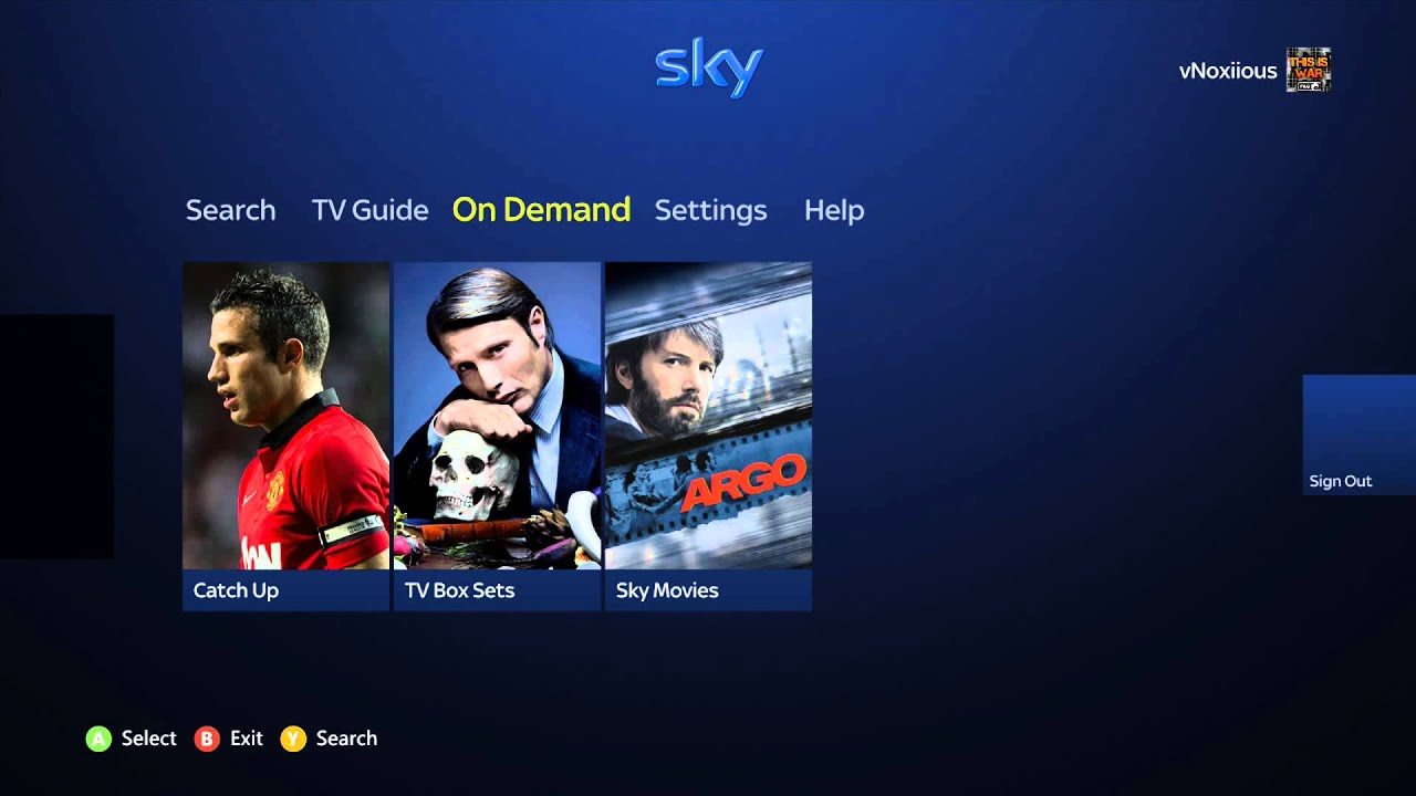 Sky Player HDCP - YouTube