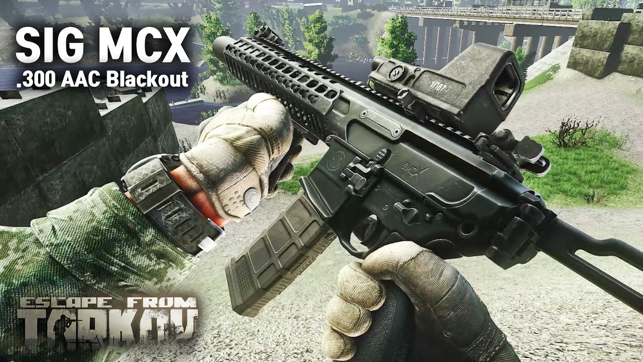 M4 게 섰거라! MCX 나가신다! M4의 대항마 SIG MCX | 이스케이프 프롬 타르코프 - YouTube