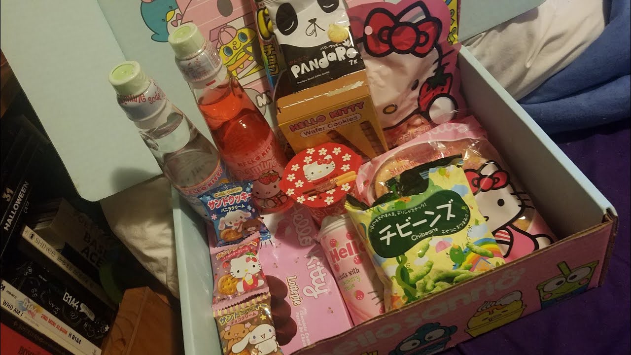 Hello Kitty Hello Sanrio Snack Box ♡♡ SO CUTE! - YouTube