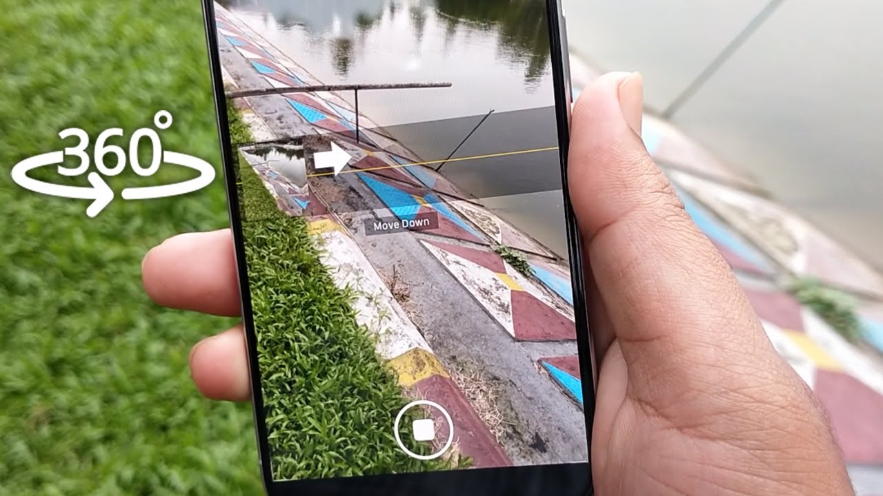 How To Take A 360 Photo On iPhone - YouTube