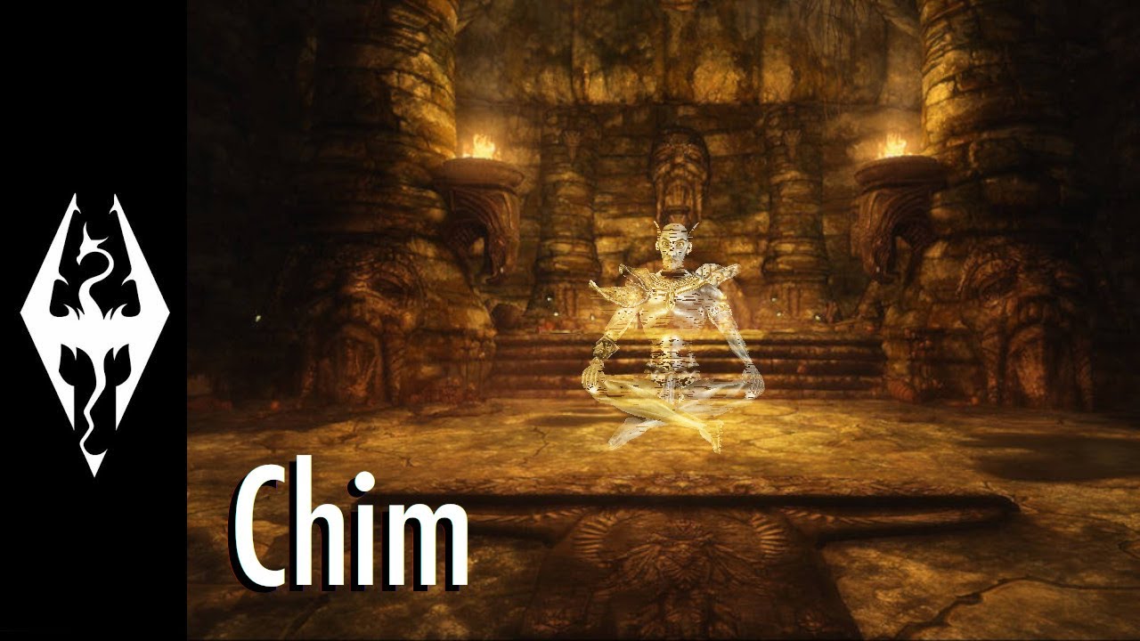 You unlock CHIM and become a god | Silence Unbroken + Skyrim ambience ...