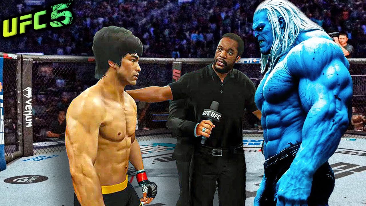 Bruce Lee vs. Water Reaper (EA sports UFC 5) - YouTube