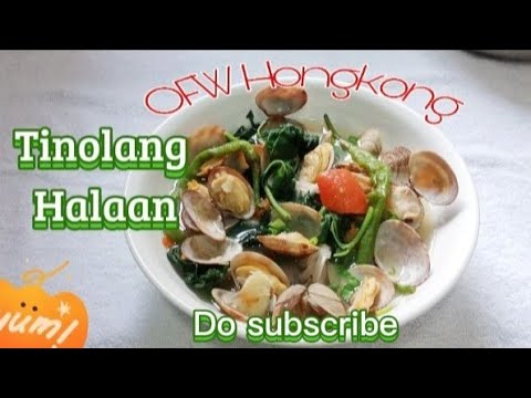 How to cook flavourful soup in few mins-clams with bitter gourd leaves ...