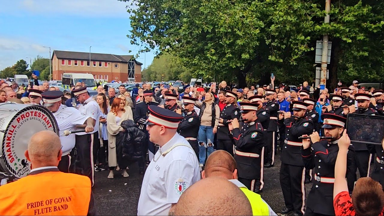 Shankill Protestant Boys Flute band at Glasgow 2023 ( POG 40th ...