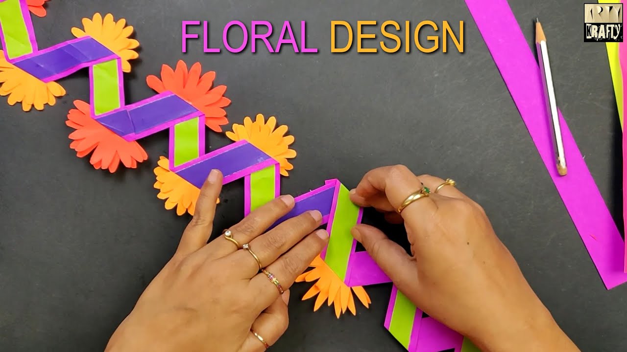 A Unique, Beautiful & Very Easy Border for Bulletin Board | 5 - Min ...