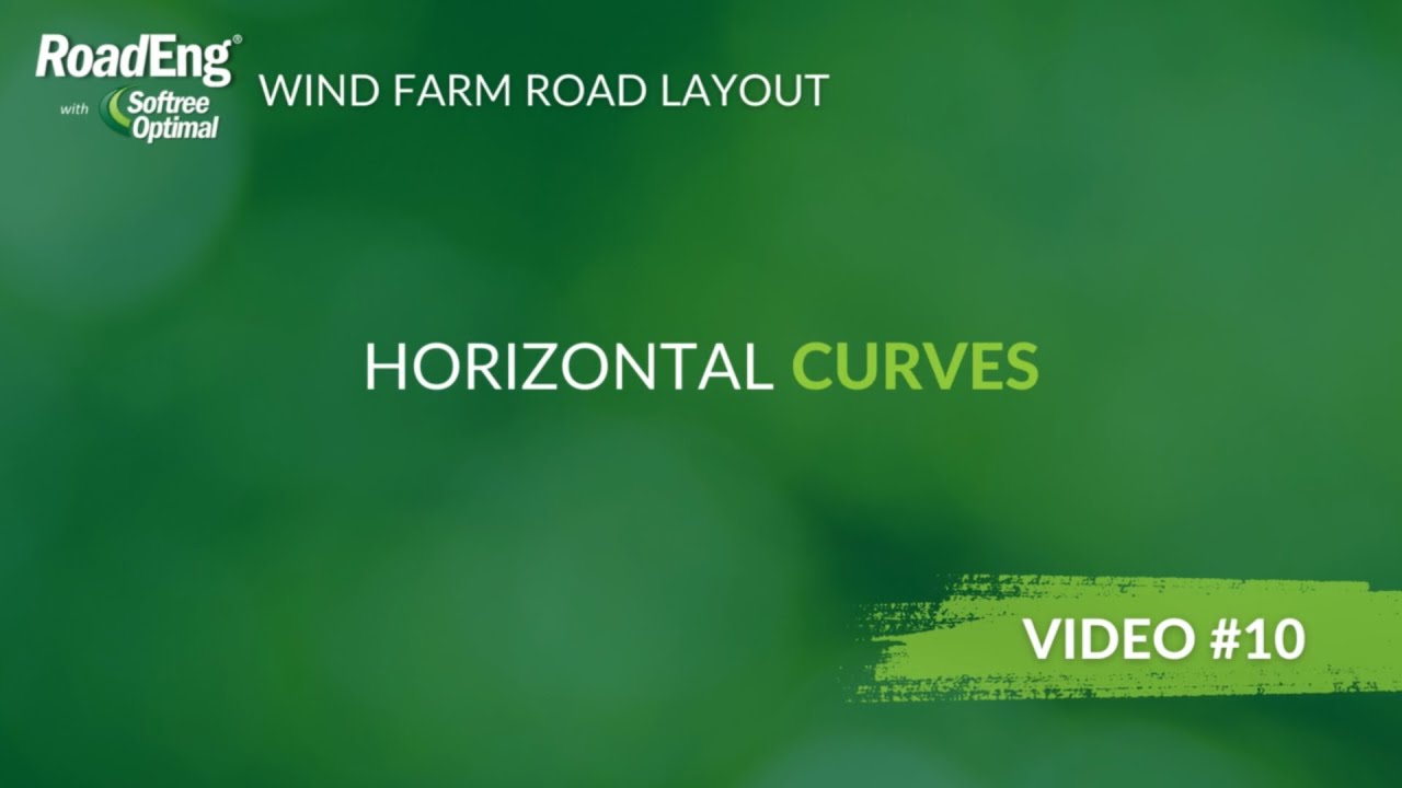 Wind Farm Road Layout | 10/13 - Horizontal Curves - YouTube