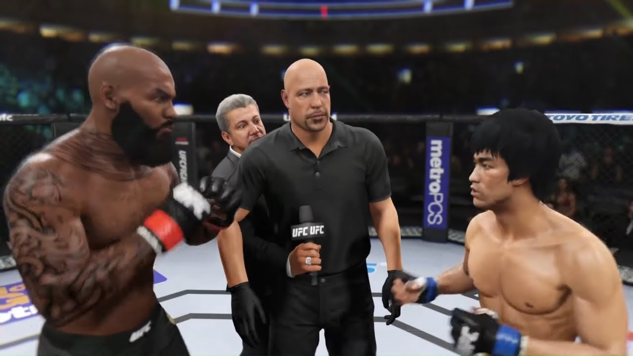 Requis vs. Bruce Lee - EA Sports UFC 2 - Original Fighters 👊 - YouTube