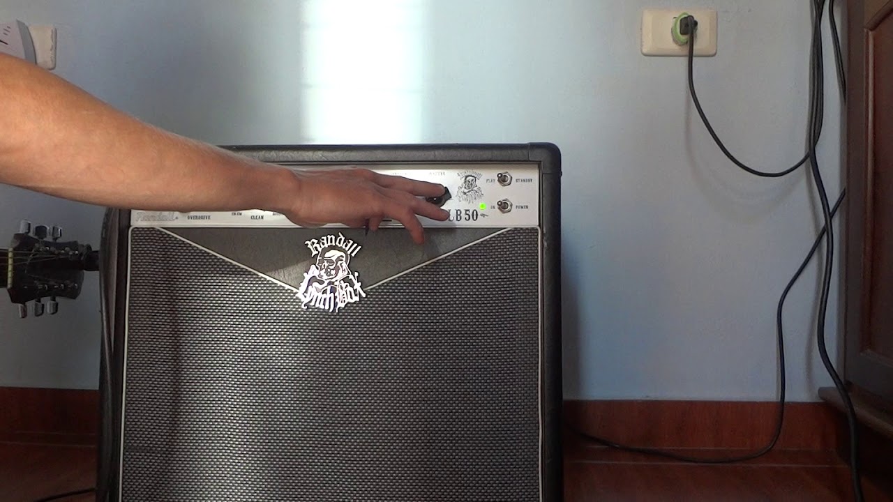 Randall LB50C George Lynch All Tube Amplifier - YouTube