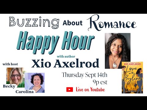 Happy Hour with author Xio Axelrod - YouTube