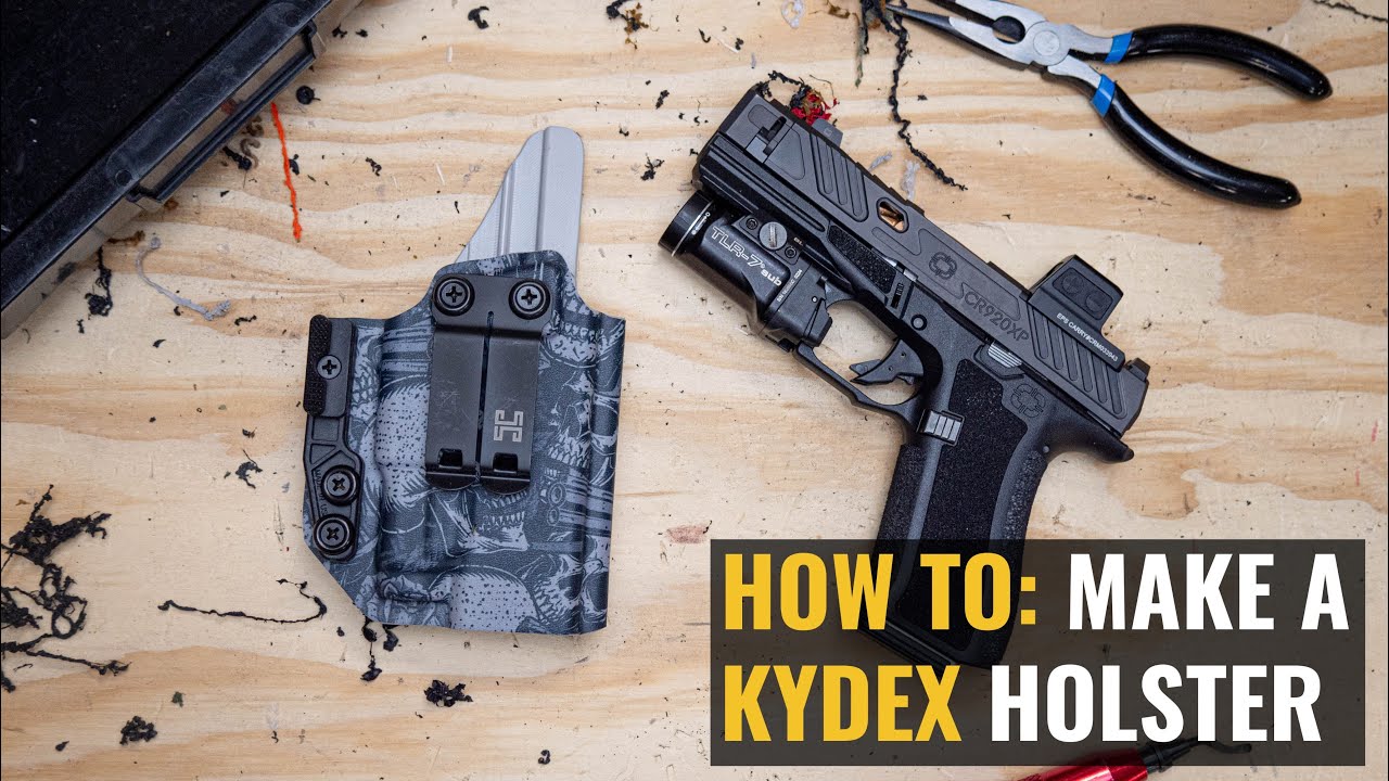 How To Make A Kydex Holster - CR920XP Edition. - YouTube