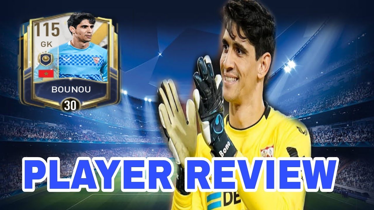 BOUNOU 110 GK PLAYER REVIEW|BEST GK IN FIFA MOBILE 22|BEST GK IN FIFA ...