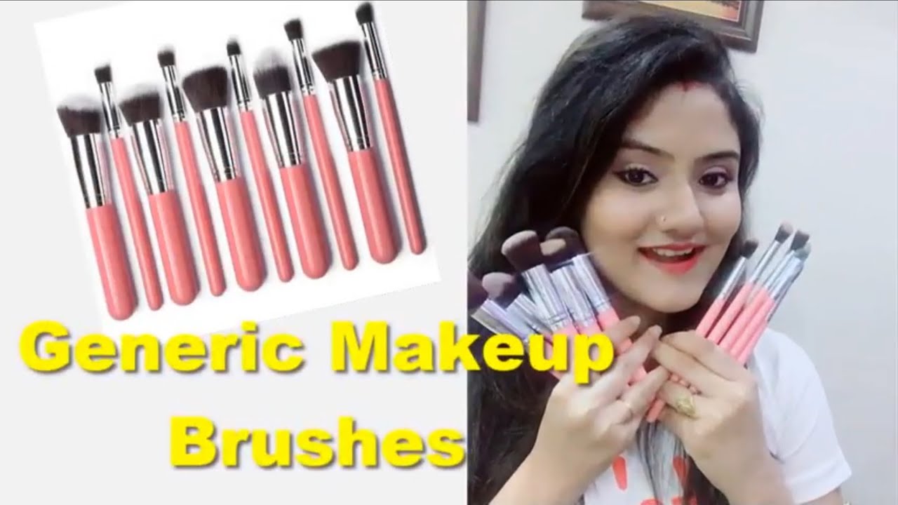 Generic Makeup Brush Set Review - Affordable Makeup Brushes for ...