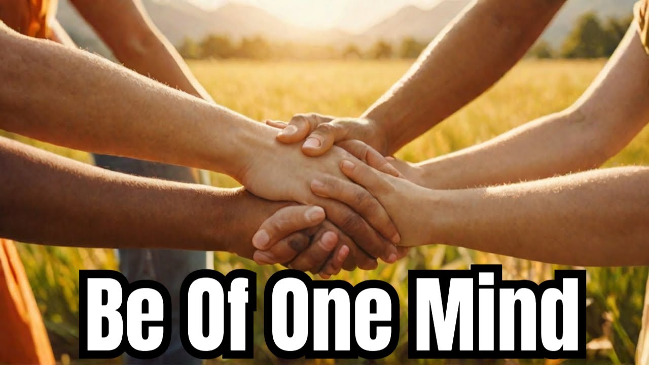 (Be Of One Mind) Unity #bible #christian #spiritualgrowth - YouTube
