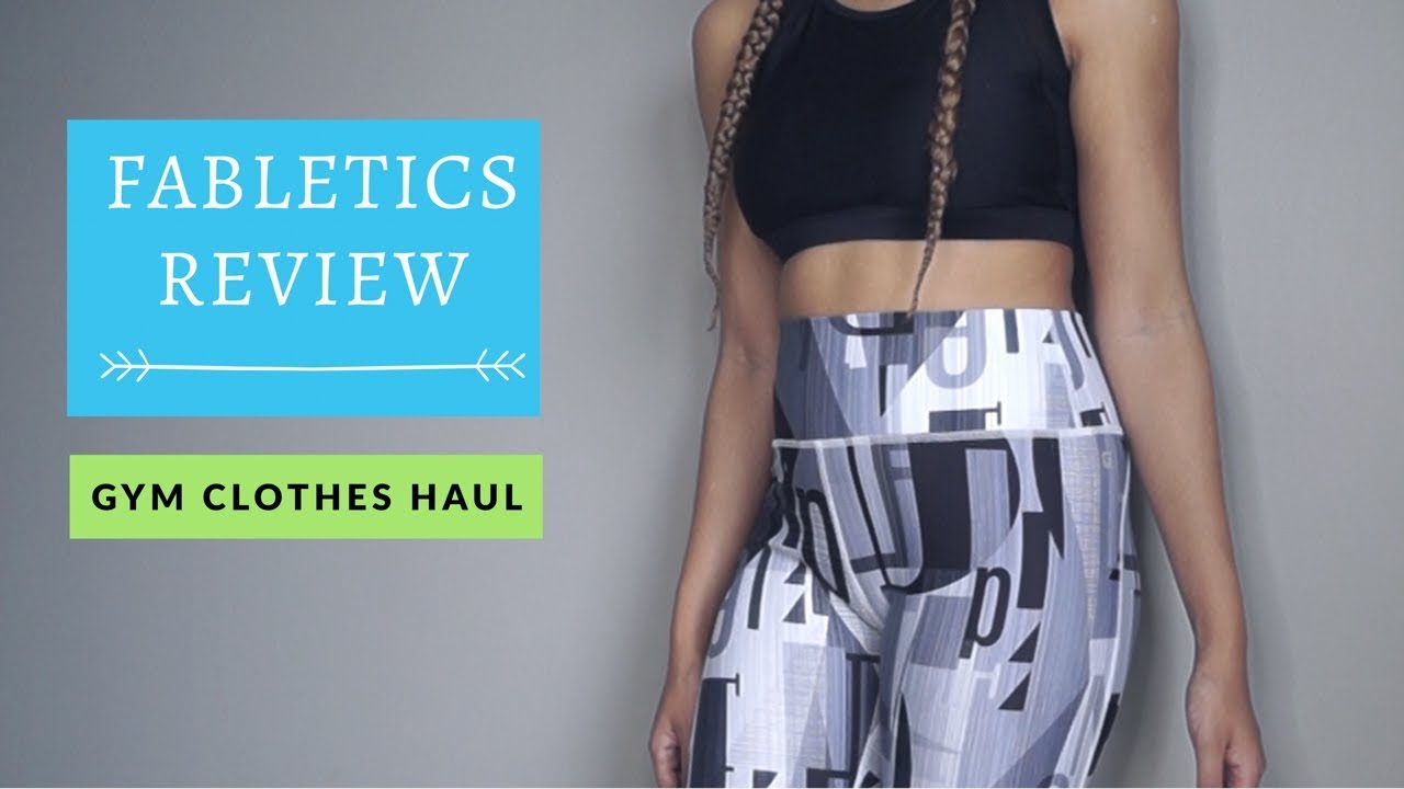 Affordable Workout Clothes Try On Haul | Fabletics Review - YouTube