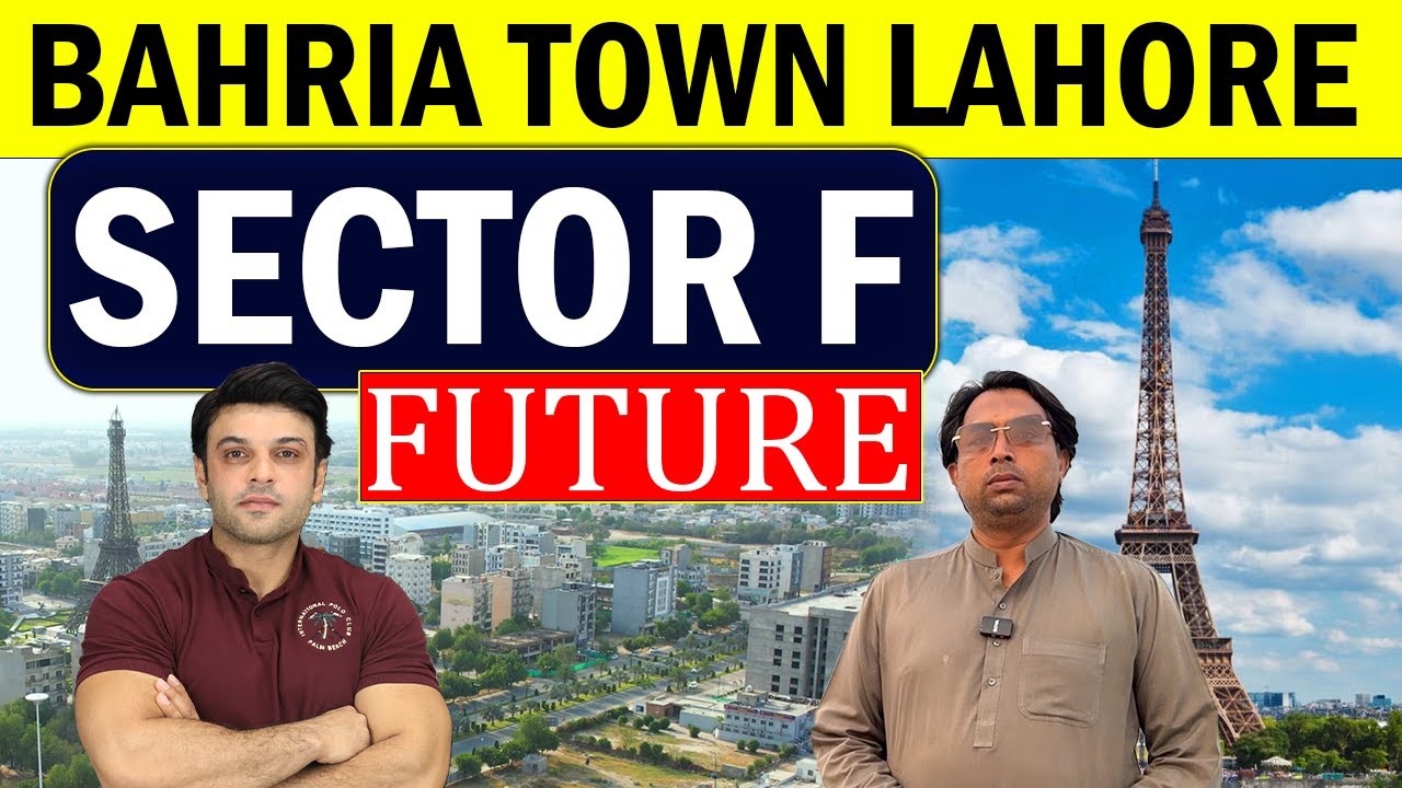 Future of Bahria Town Sector F | Street Tour | Development, Prices ...