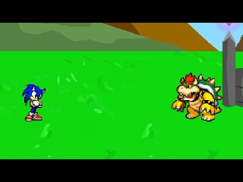 SSF2 Mod Battle: Serious Sonic V1 Vs Bowser - YouTube