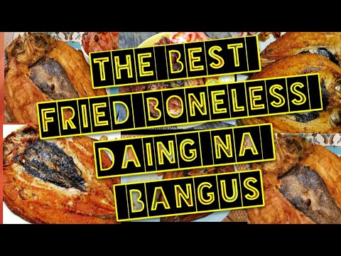 THE BEST BONELESS DAING NA BANGUS || FRIED TO PERFECTION || JOMZKY ...