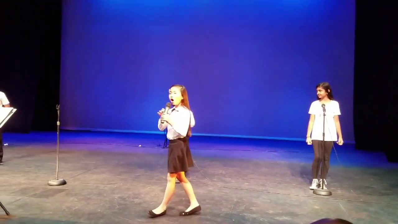 Charisma singing "How Far I'll go" from Disney Movie "Moana" at OSES ...