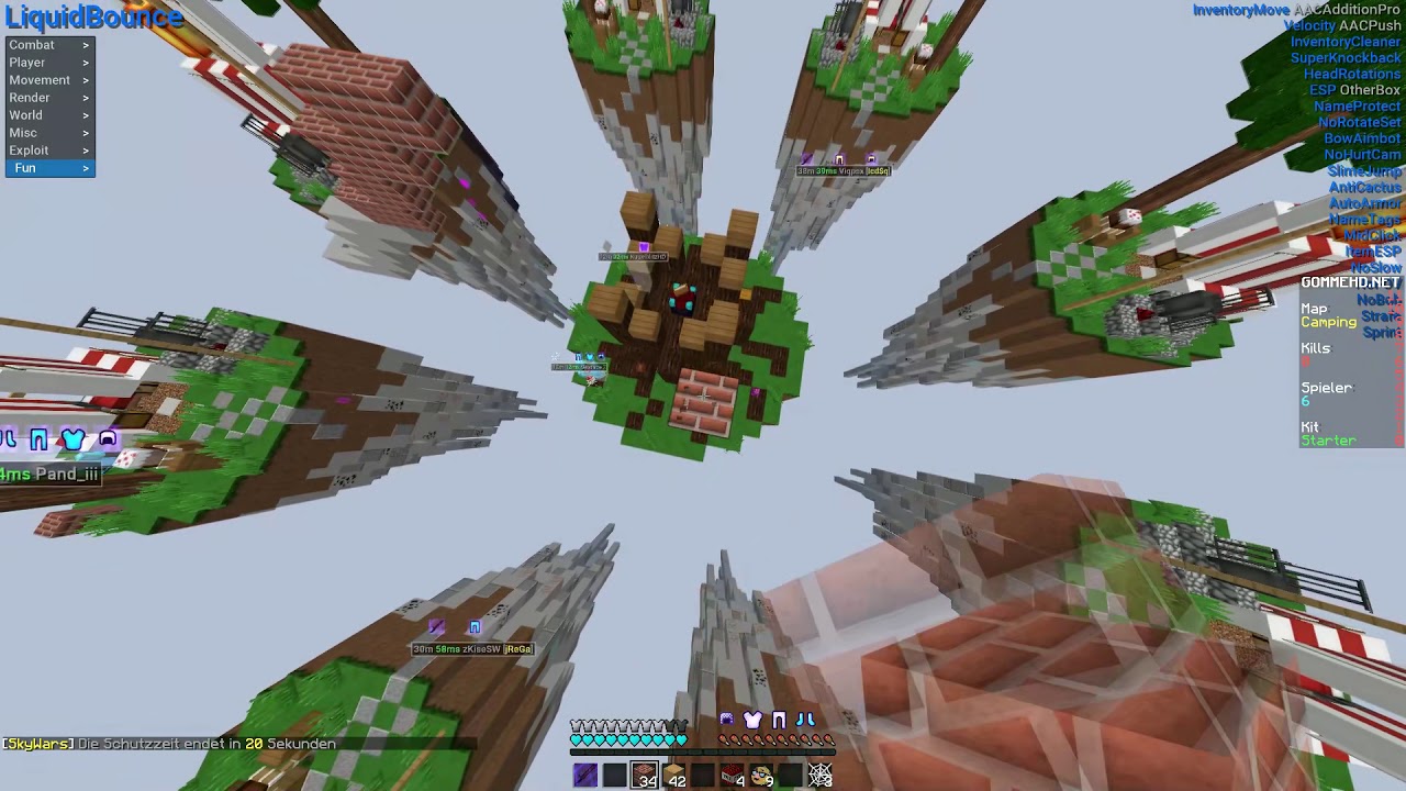 ""SPRINT"" Scaffold in 2020? :D • GommeHD Lets Hack • Minecraft - YouTube