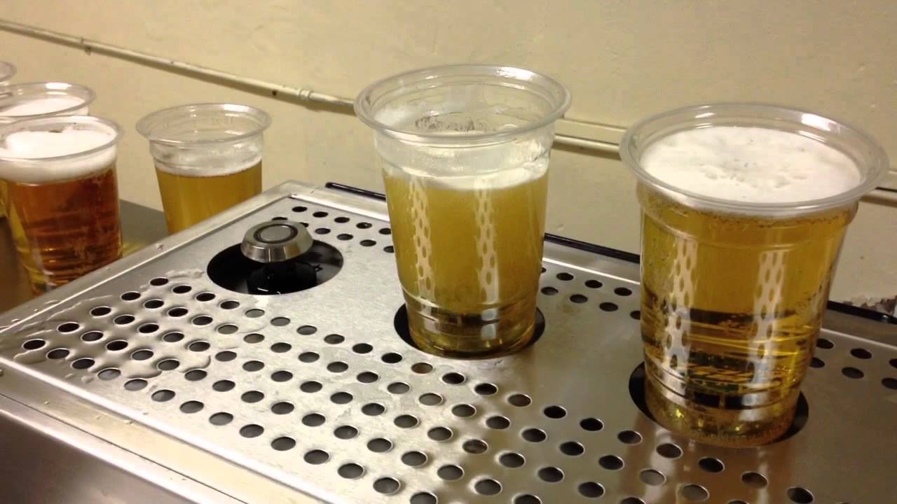 Bottoms up beer - YouTube