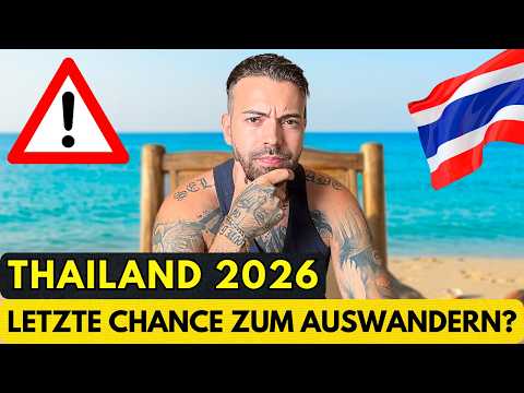 DEUTSCHLAND AM ENDE?🚨Warum du 2026 nach THAILAND MUSST!🇹🇭