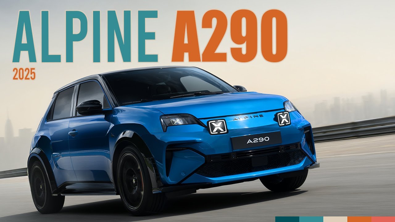 Alpine A290 Blends Thrill and Practicality in New Electric Sports Car ...