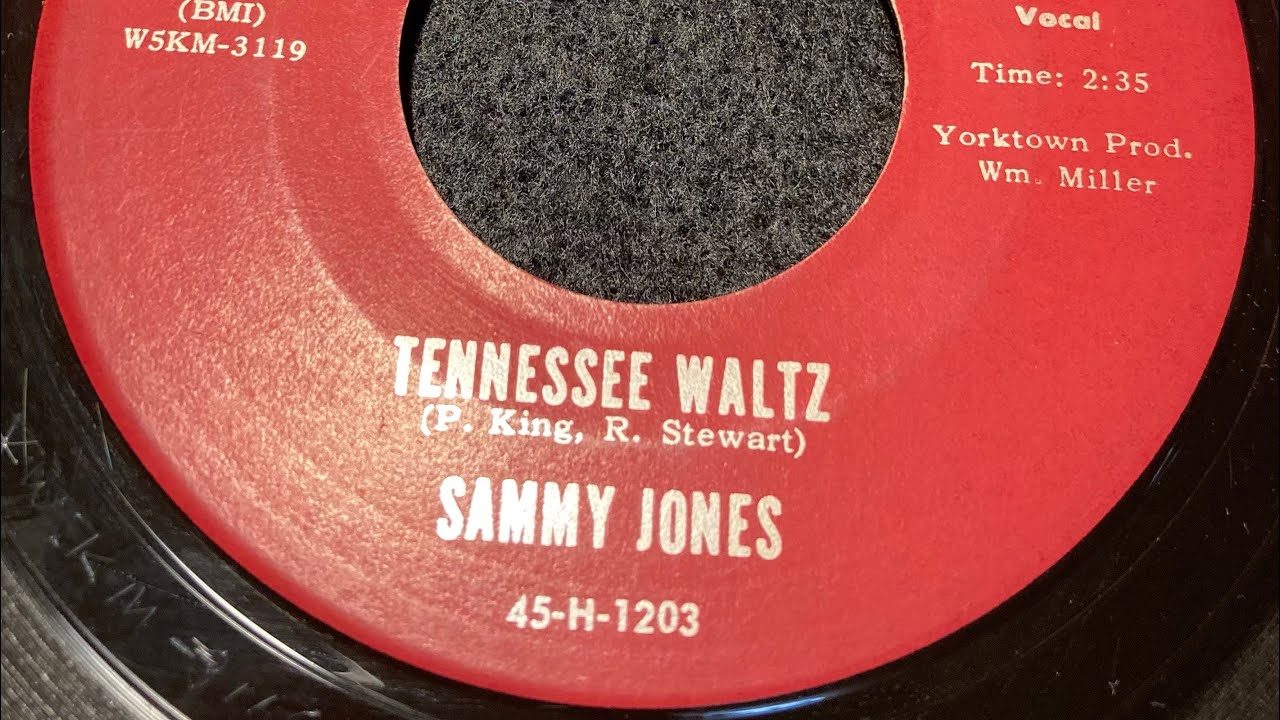 SAMMY JONES 1968 Tennessee Waltz - YouTube Music