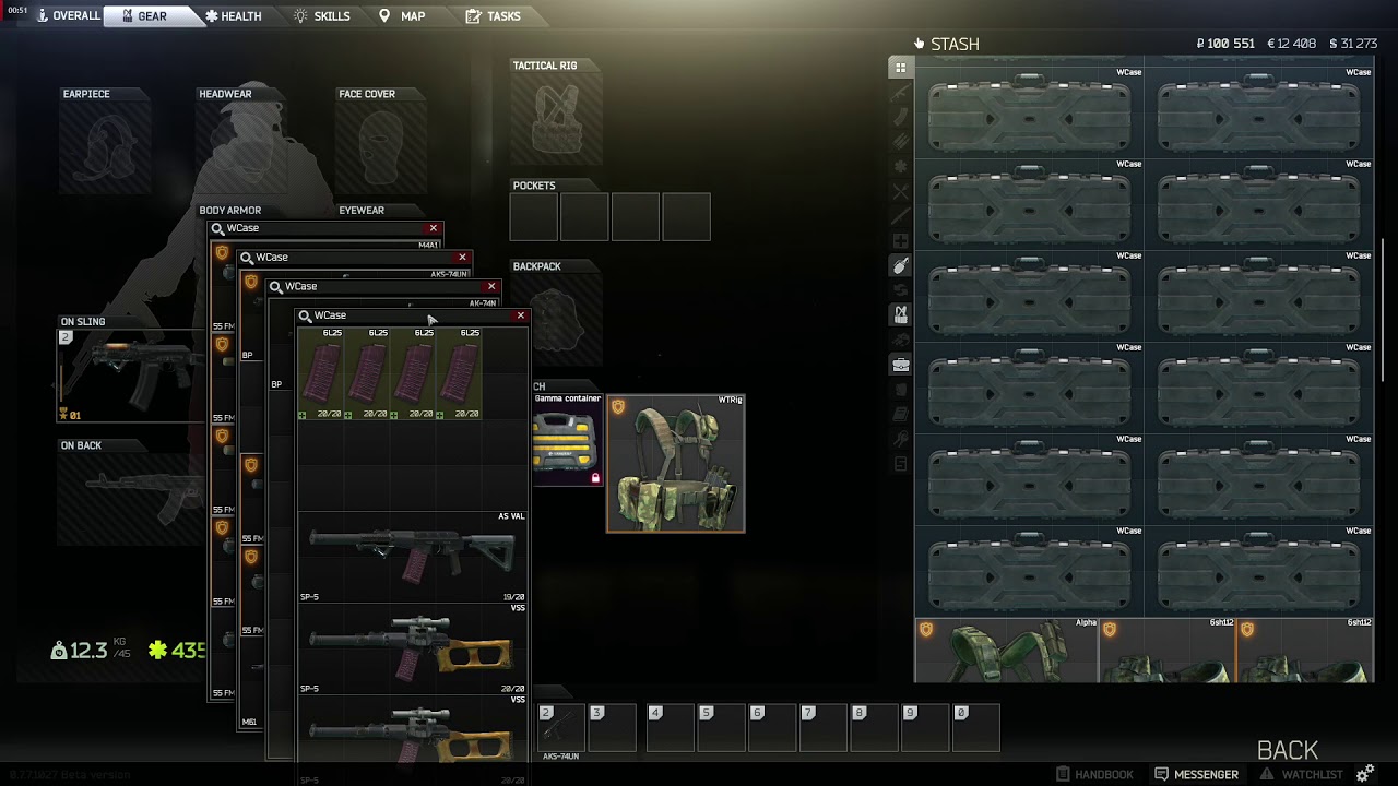 Escape From Tarkov: Stash Highlight - - Stash Goals - YouTube