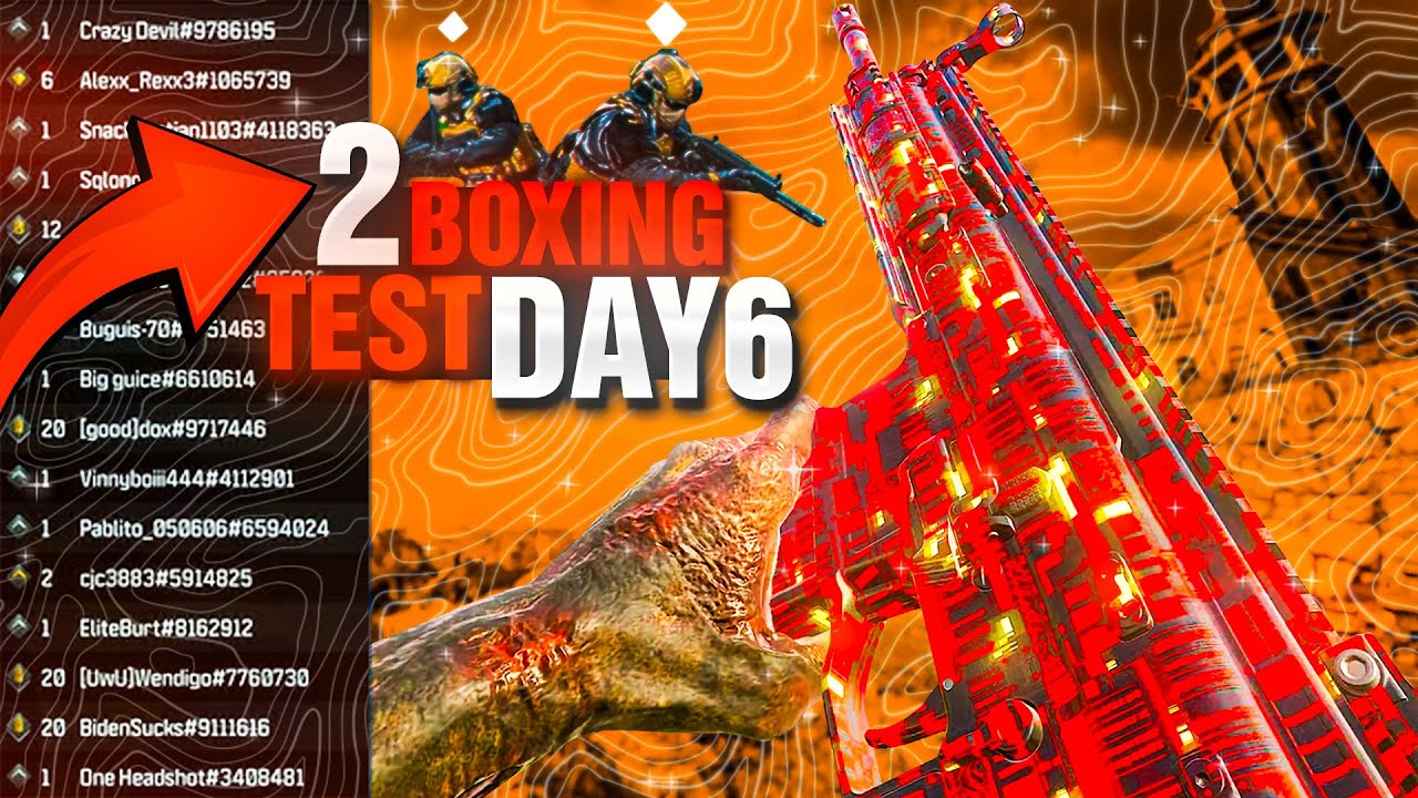 2 Boxing Warzone Test | Day 6 - YouTube