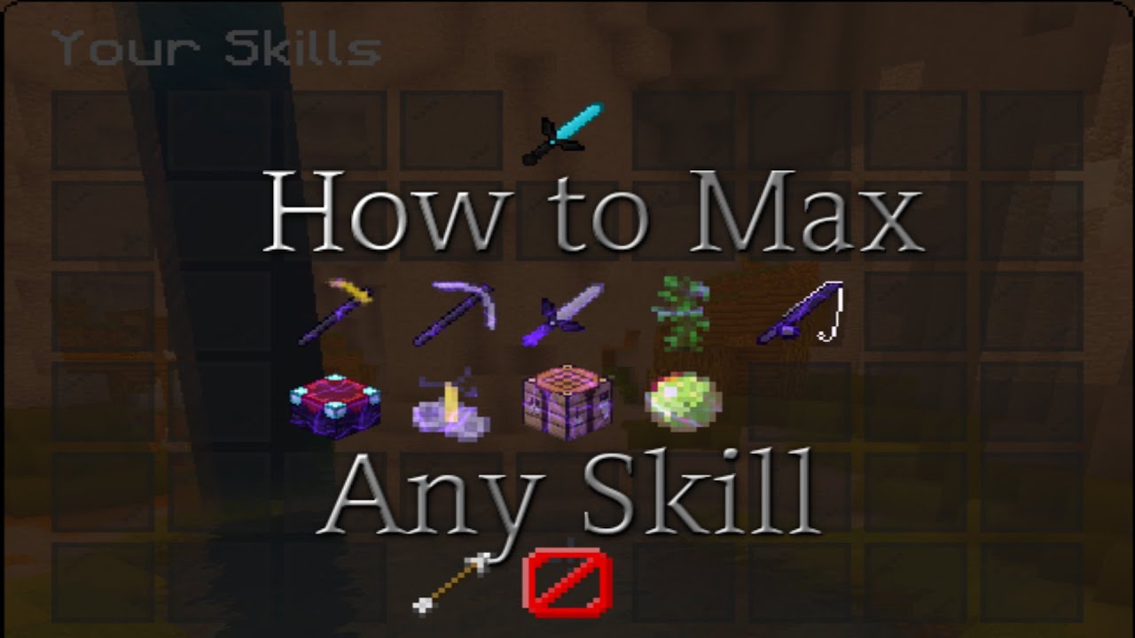 Hypixel Skyblock | The BEST ways to max your skills - YouTube