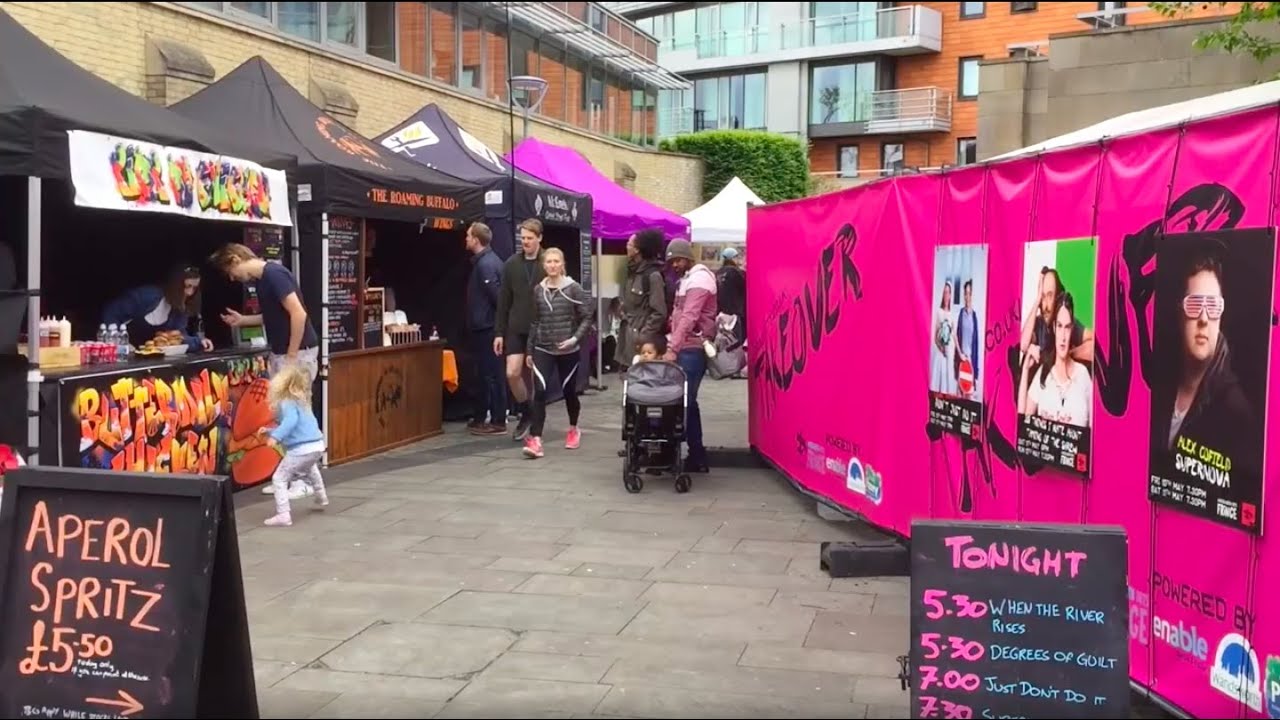 Putney's first brunch market - YouTube