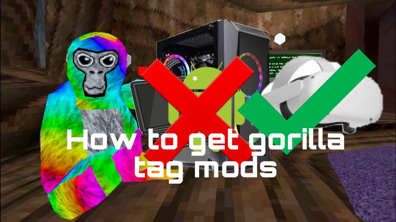 How to get gorilla tag with mods, no PC, android laptop only quest 🎩 ...