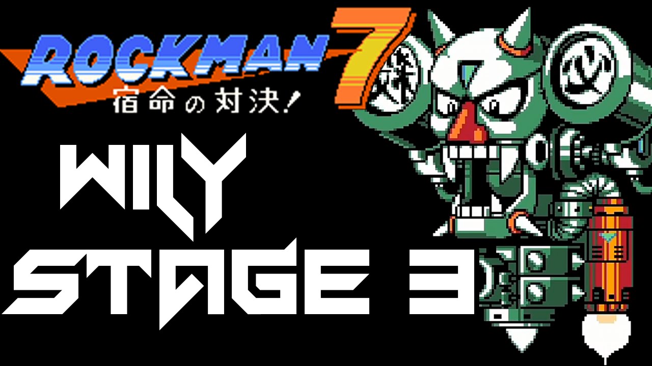 [PC] Rockman 7 FC | Walkthrough | Wily Stage 2 | Hannya NED² - YouTube