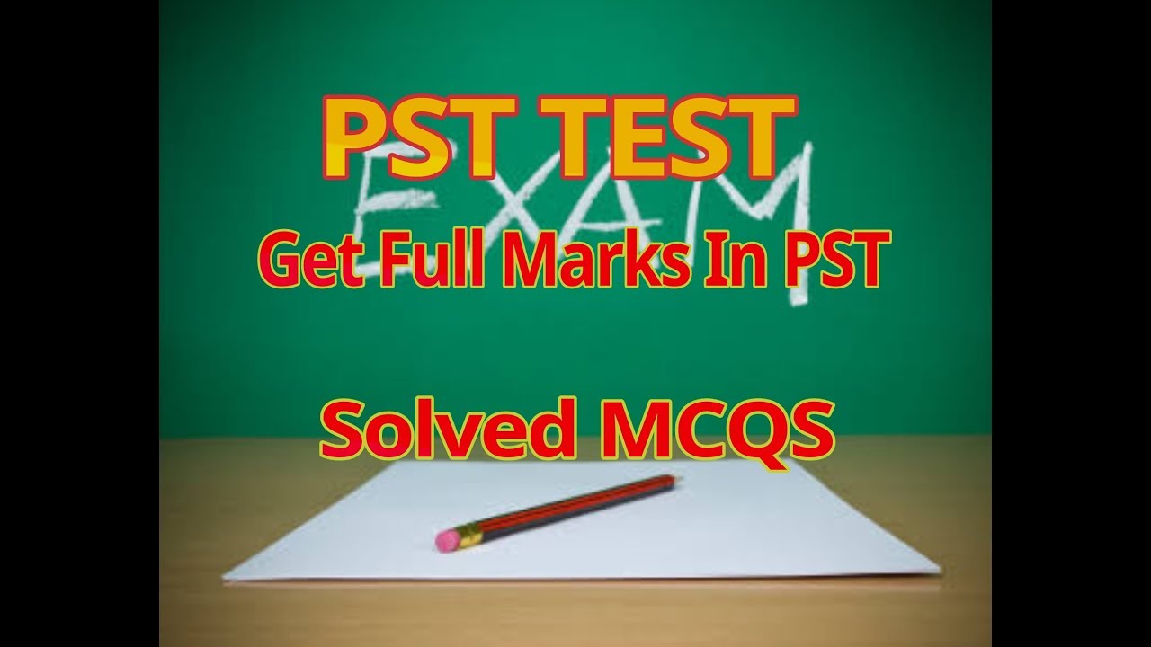 PST full preparation Solved MCQS - YouTube