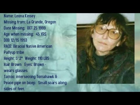 Clip regarding person responsible for Leona Kinsey's disappearance ...
